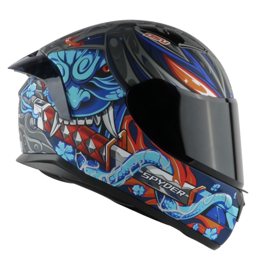 SPYDER Full-Face Helmet ROGUE GD NEO- HANYA (Free Spoiler and Free ...