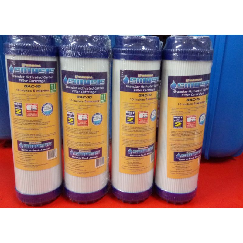 Granular Activated Carbon Replacement Water Filter 10 inches | Shopee ...
