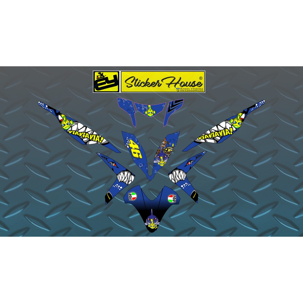 Keeway Sip 125 Decals Laminated | Shopee Philippines