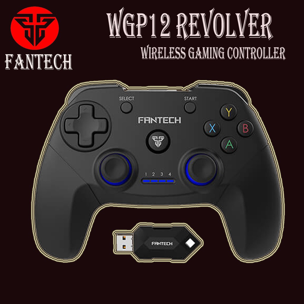 FANTECH WGP12 REVOLVER Wireless 2.4GHz Gaming Controller Gamepad ...