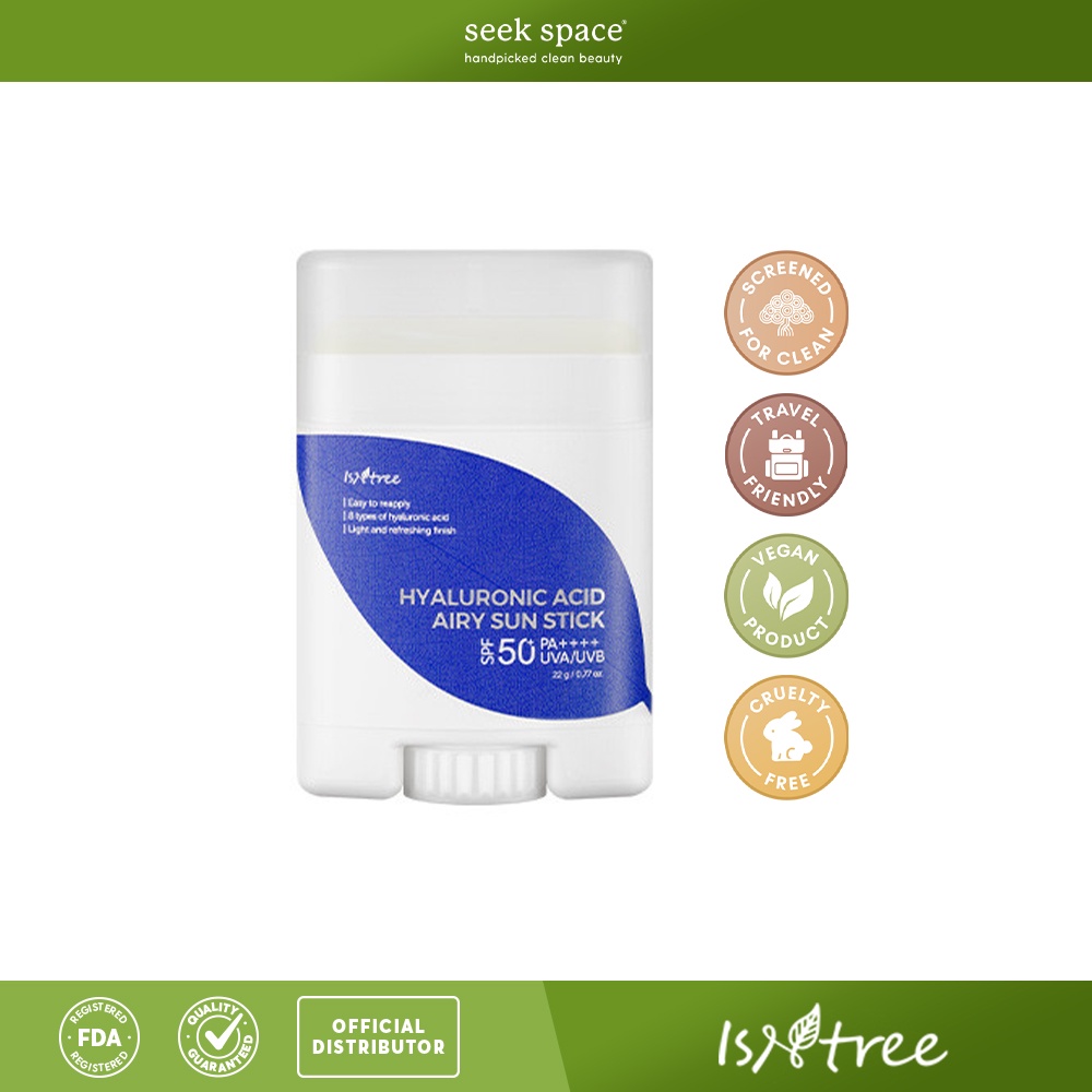 ISNTREE Hyaluronic Acid Airy Sun Stick SPF 50+ PA++++ 22g | Shopee ...
