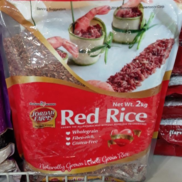 Jordan Farm Red Rice 2kg GLUTEN FREE | Shopee Philippines