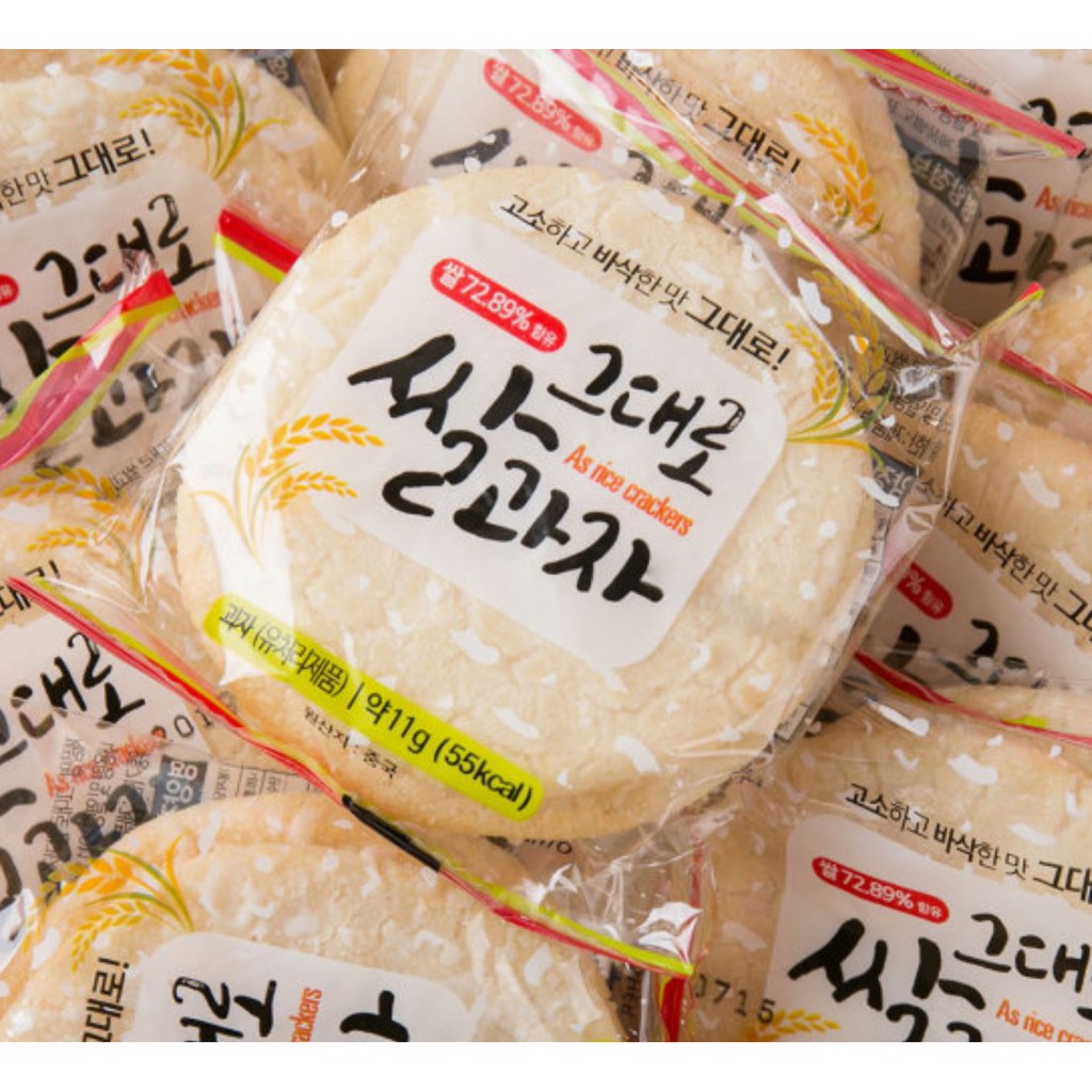 Korean Rice Crackers