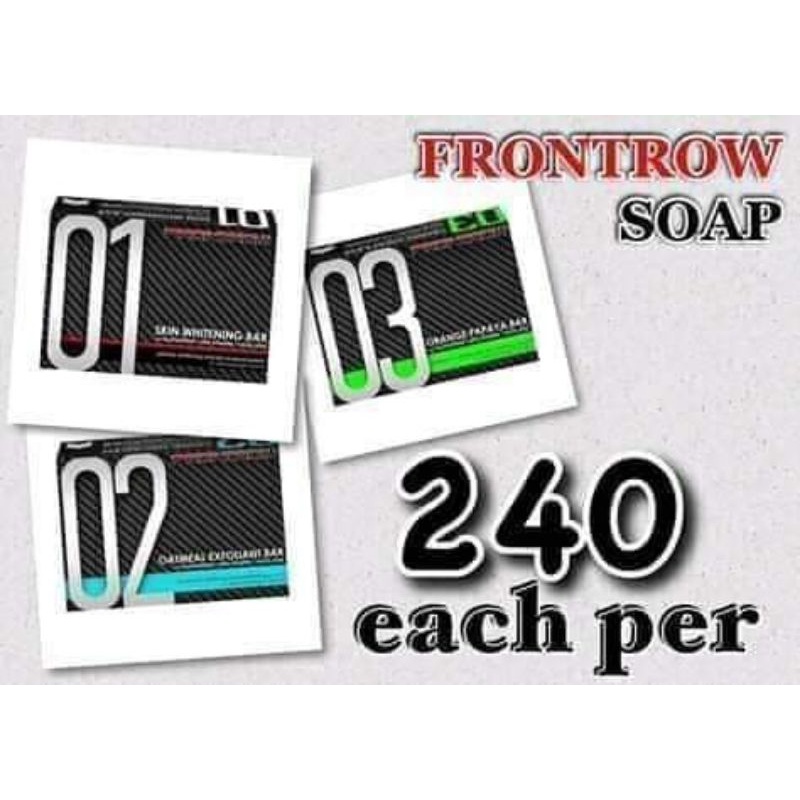 Frontrow celebrity soap | Shopee Philippines