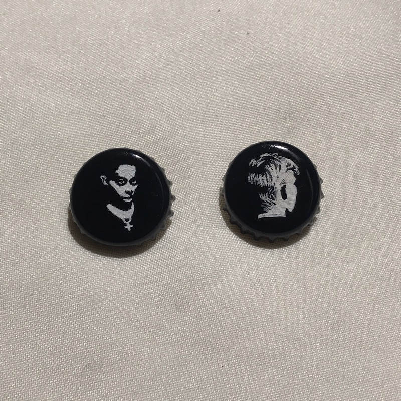 Playboi Carti Troye Sivan Bloom Inspired Bottlecap Pins Brooches ...