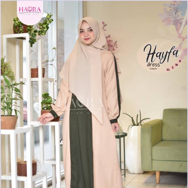Original Hayfa Dress Fanisya | Shopee Philippines