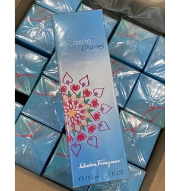 Salvatore Ferragamo Incanto Charms Body Mist, 150ml | Shopee Philippines
