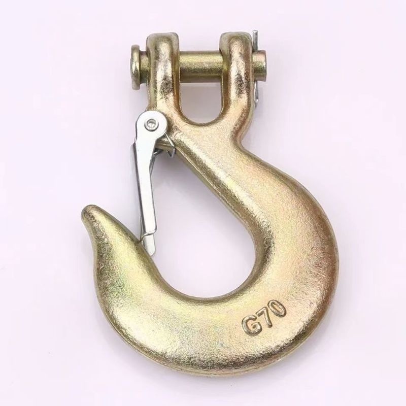 Marine 316 Stainless Steel Trailer Safety Chain Latch Clevis Hook 1.25 ...