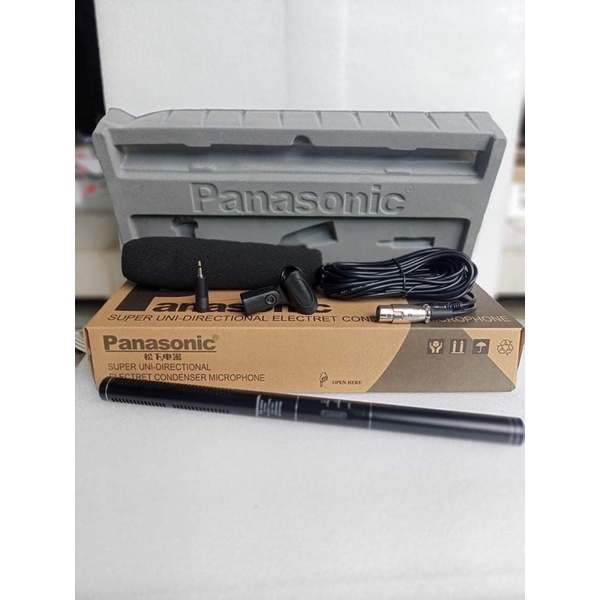 PANASONIC EM-2800A Super Uni-Directional Electret condenser Microphone ...