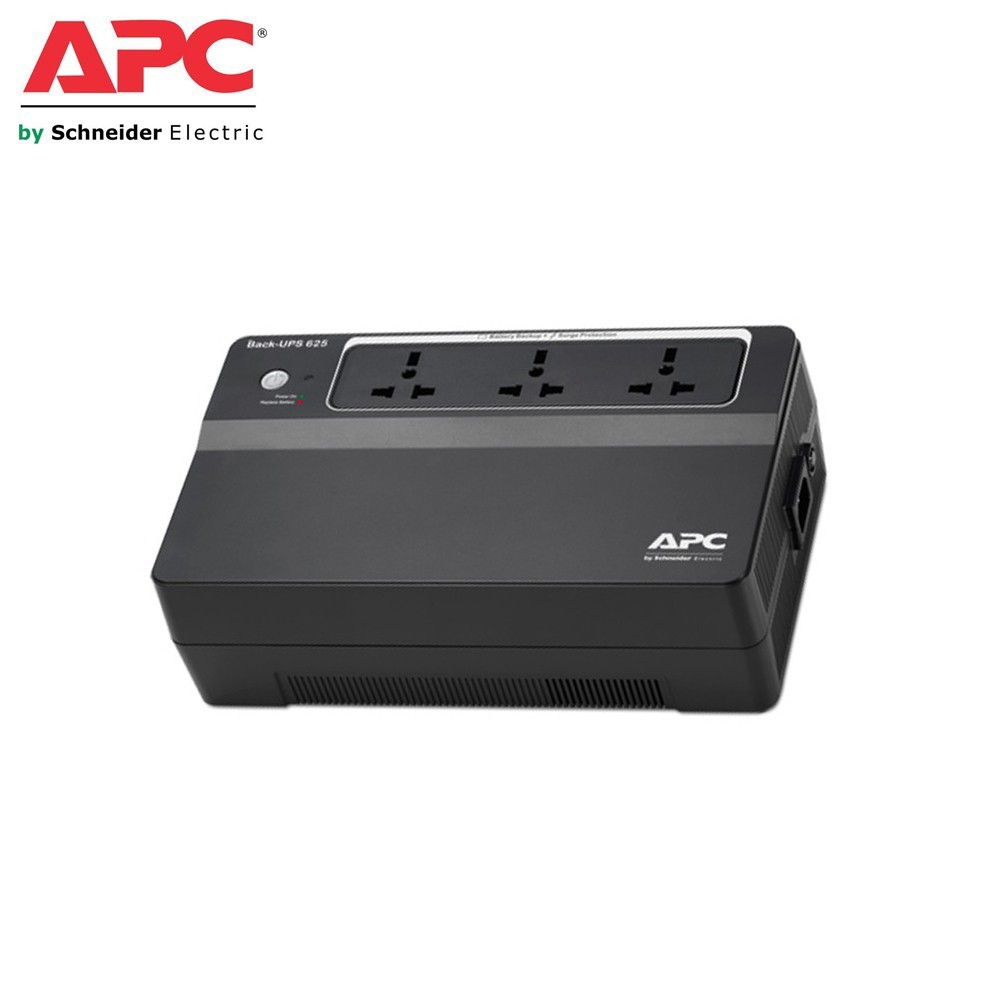 APC BX625CI-MS Back-UPS 625VA, 230V, AVR, Floor, Universal Sockets ...