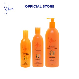 Silka Papaya Whitening Body Wash (Regular) 200ml | Shopee Philippines