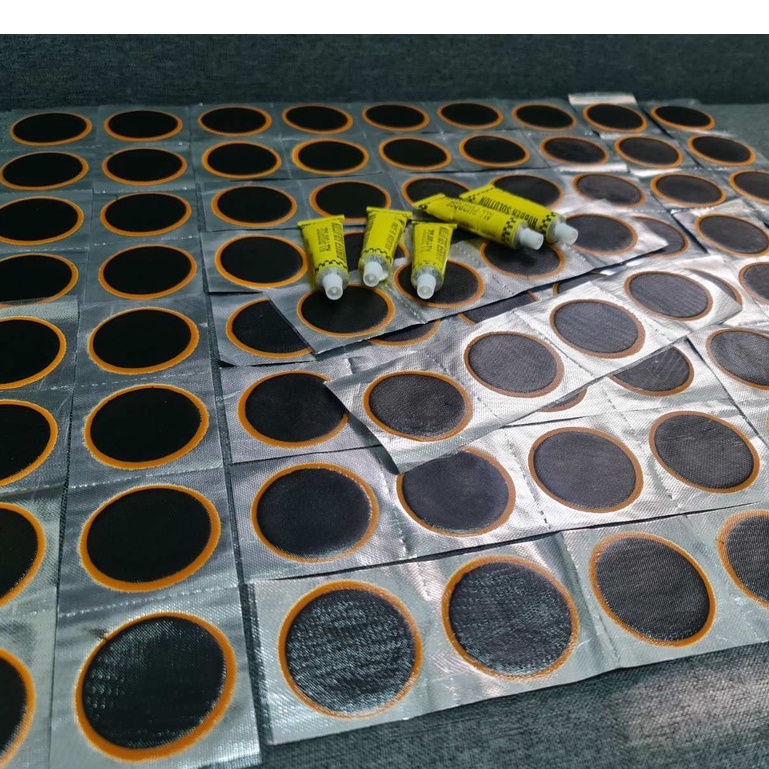 50mm Vulcanizing patch cold patch (round) | Shopee Philippines