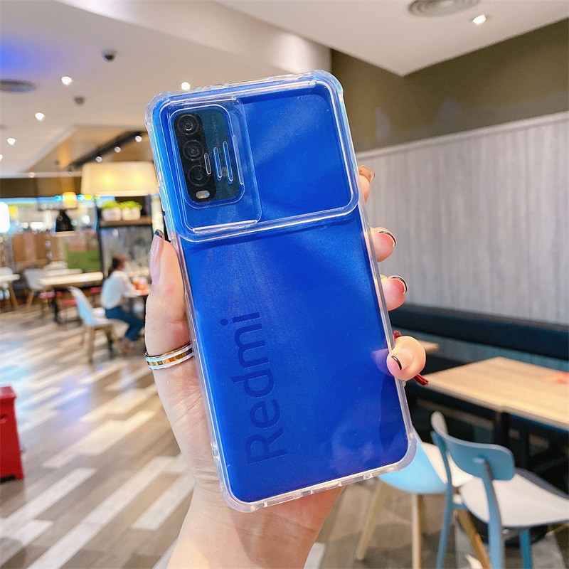 Transparent Push Pull Protect Casing Redmi 9T NFC /Redmi 9 Power Redmi ...