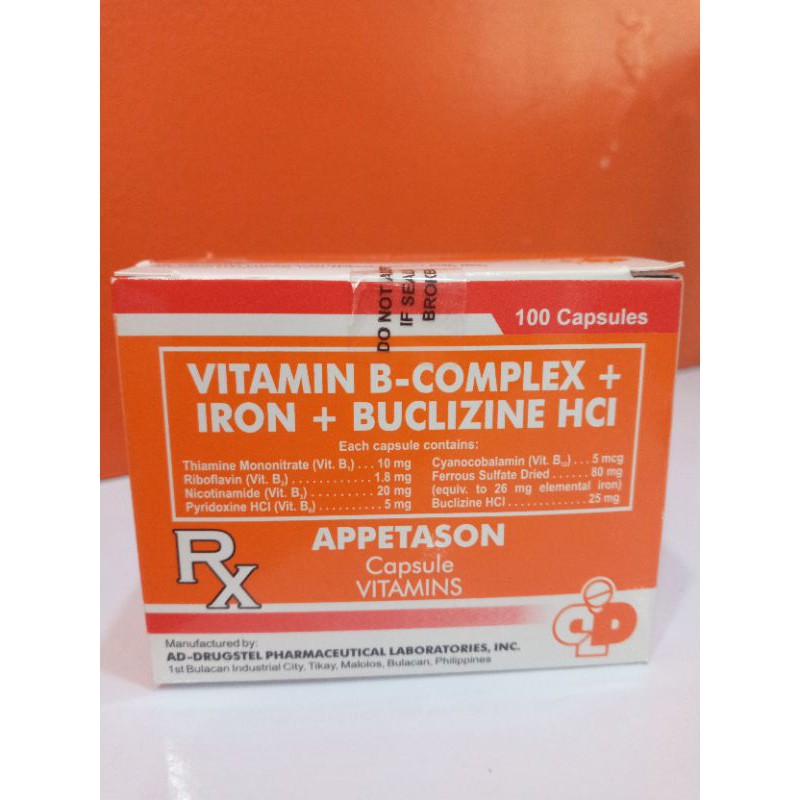 Appetason Capsule Vitamins is rated the best in 10/2024 - BeeCost