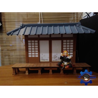 Hashira Mansion Diorama | Japanese House | DXF, FAZ, Chokonose, Figma ...