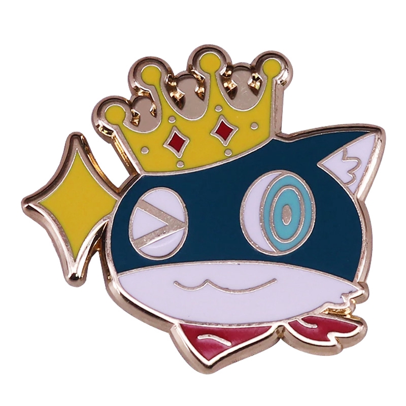 Phantom Thief Morgana Hard Enamel Pin Persona 5 Cute Game Fans Jewelry ...