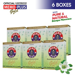 Memo Plus Gold 30s 6 Boxes | Shopee Philippines