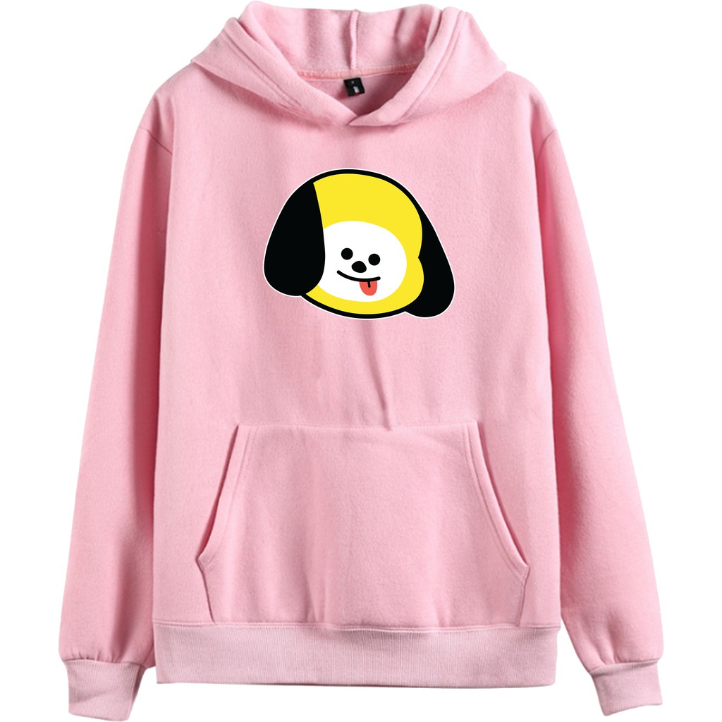 BT21 BTS Jacket with Hood Light Pink All characters | Shopee Philippines