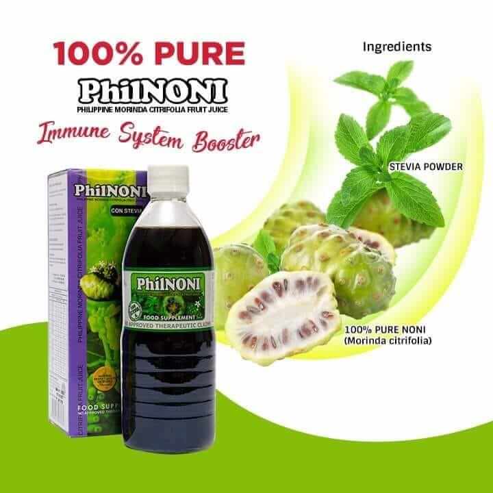 PHILNONI JUICE WITH STEVIA (500ML) | Shopee Philippines