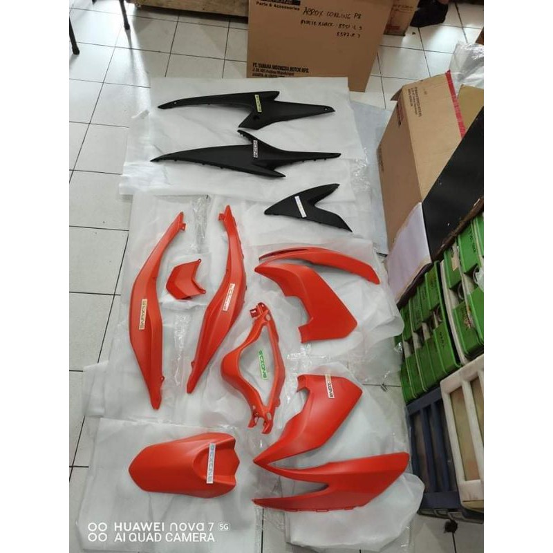 AEROX FAIRINGS COMPLETE SET 10PCS.| YAMAHA GENUINE PARTS | Shopee ...