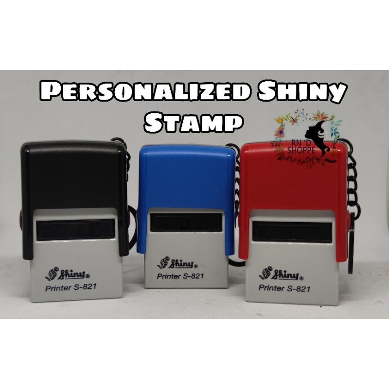 Shiny Stamp Laser Engraved (same size with trodat 4910) | Shopee ...