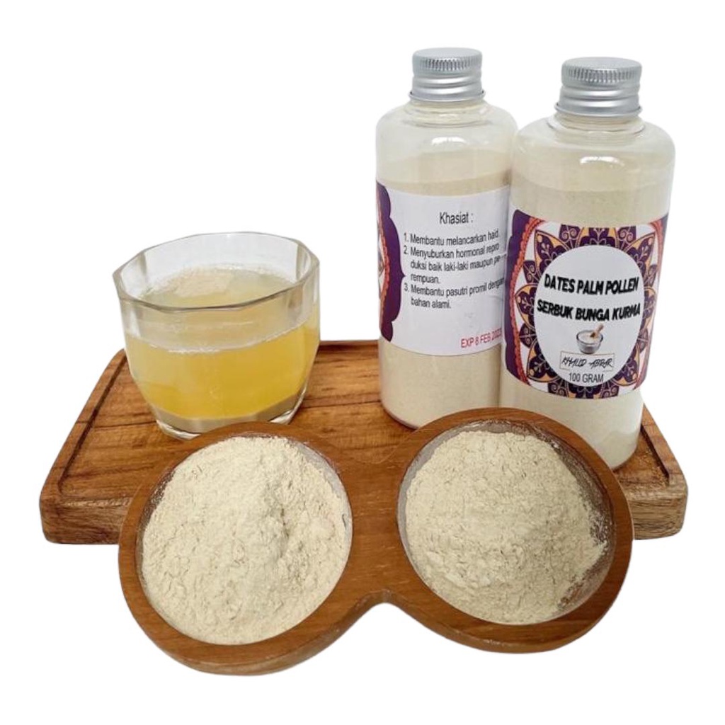 Ourri.. Dates Palm Pollen / 110gram Dates Flower Powder | Shopee ...