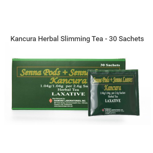 Kancura Herbal Slimming Tea - 30 Sachets/box | Shopee Philippines