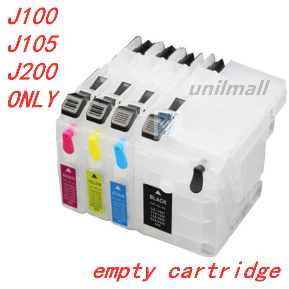 refillable ink cartridge compatible for brother DCP-J100 DCP-J105 MFC ...
