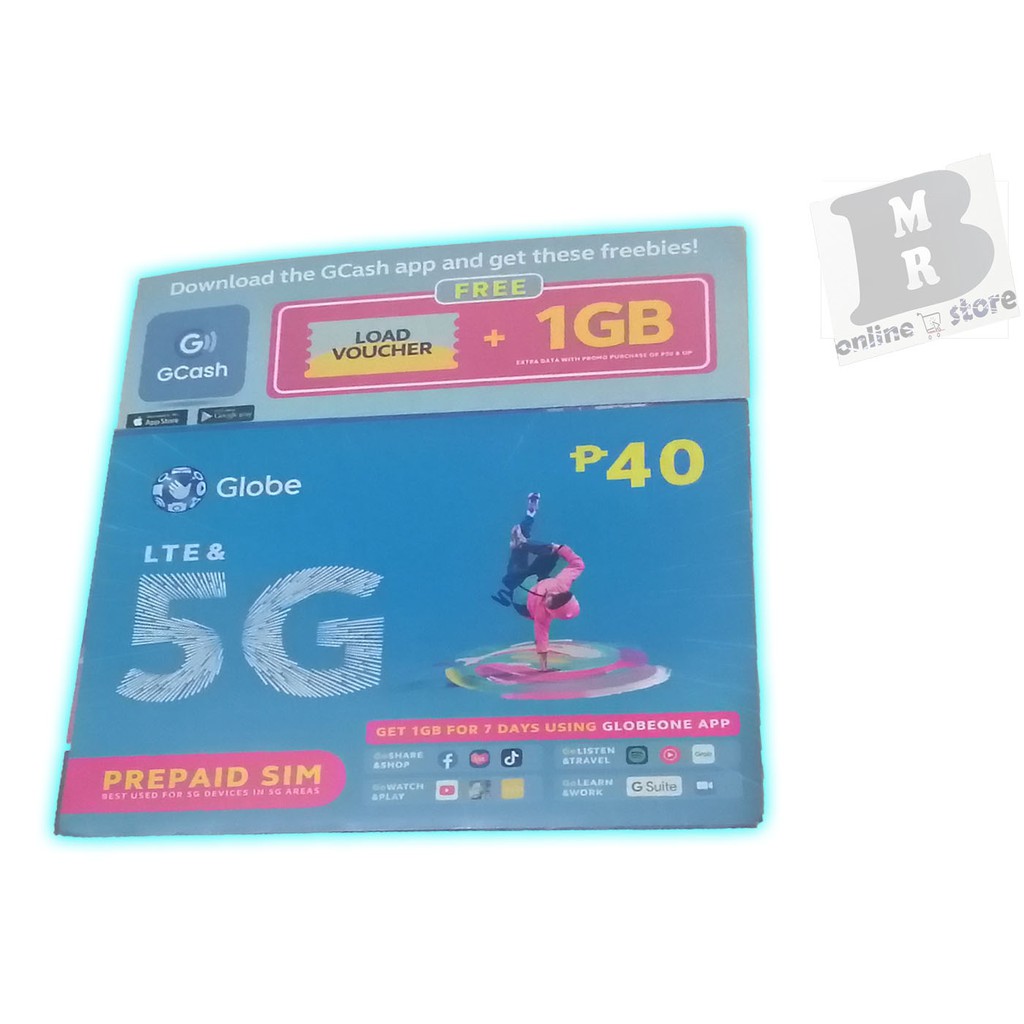 Globe prepaid sim 5g | Shopee Philippines