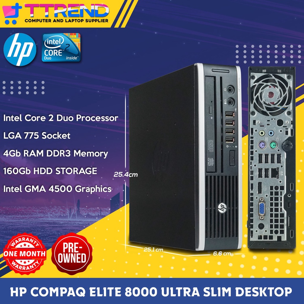 HP Compaq Elite 8200 8300 Intel Core i3 2nd 3rd Gen HP 8000 Core2Duo ...