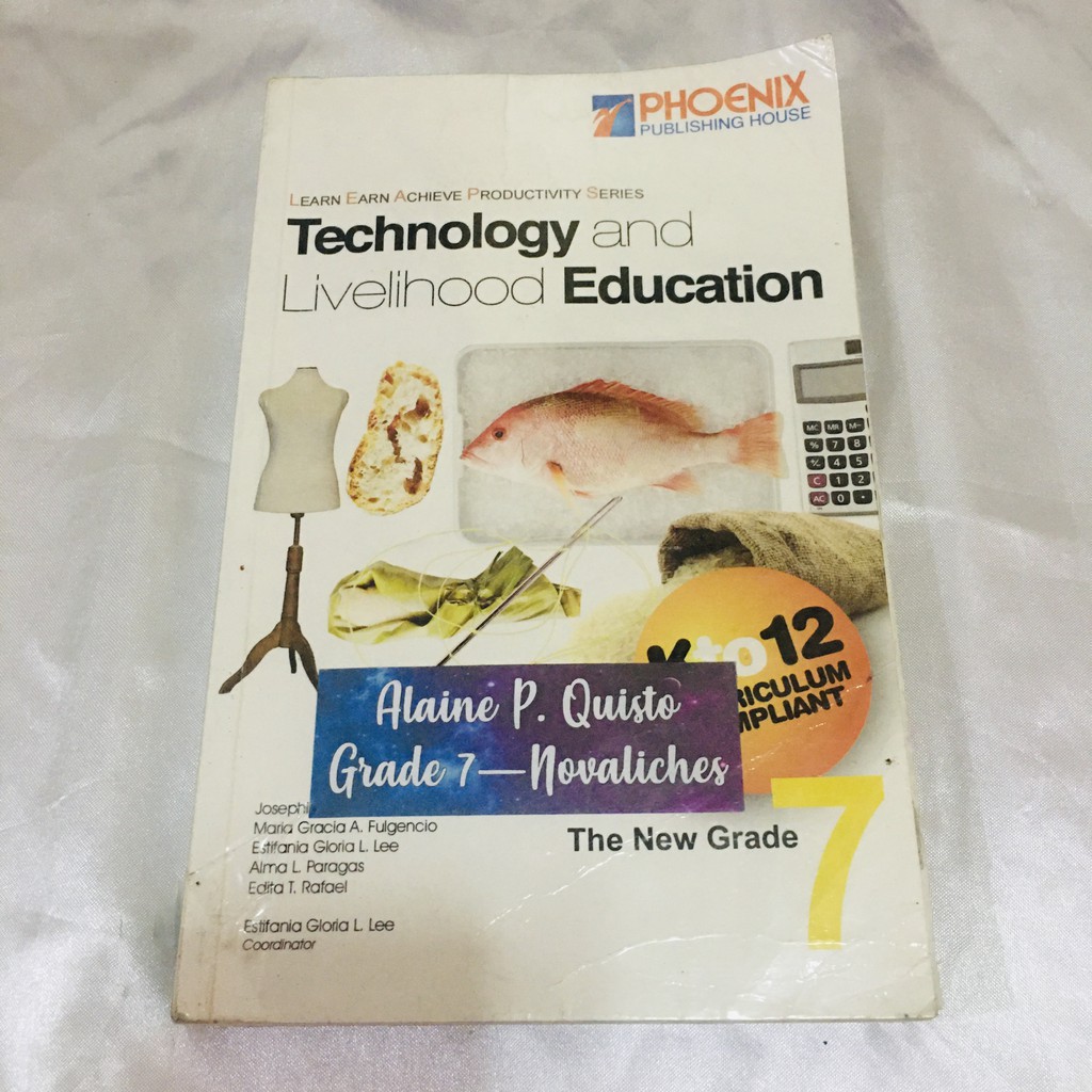 Technology And Livelihood Education Grade 7