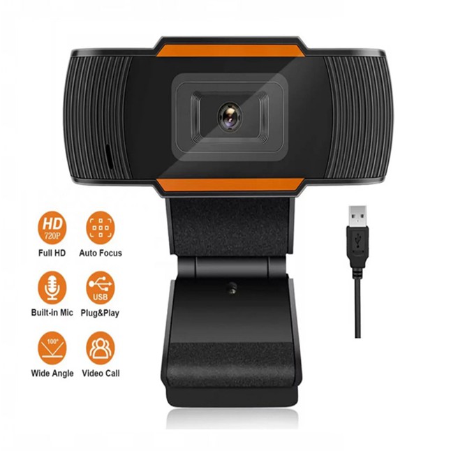 Sunsonic Z05 720P Hd Webcam Web Camera With Mic For Computer | Shopee ...