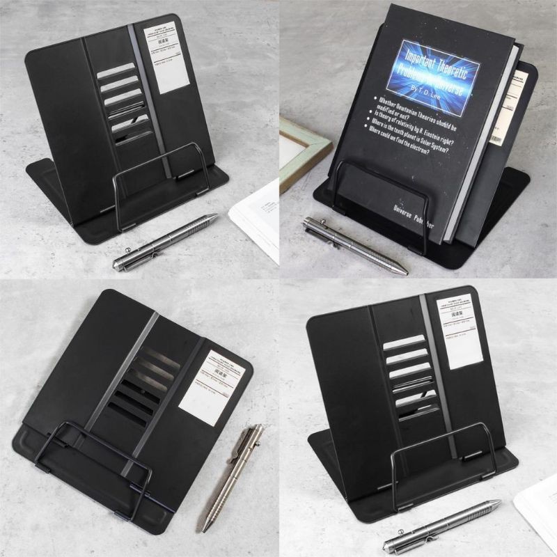 New Metal Reading Frame Reading Rack Adjustable Angle Book Stand ...