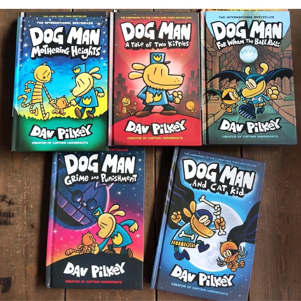 Whats The Order Of The Dog Man Books