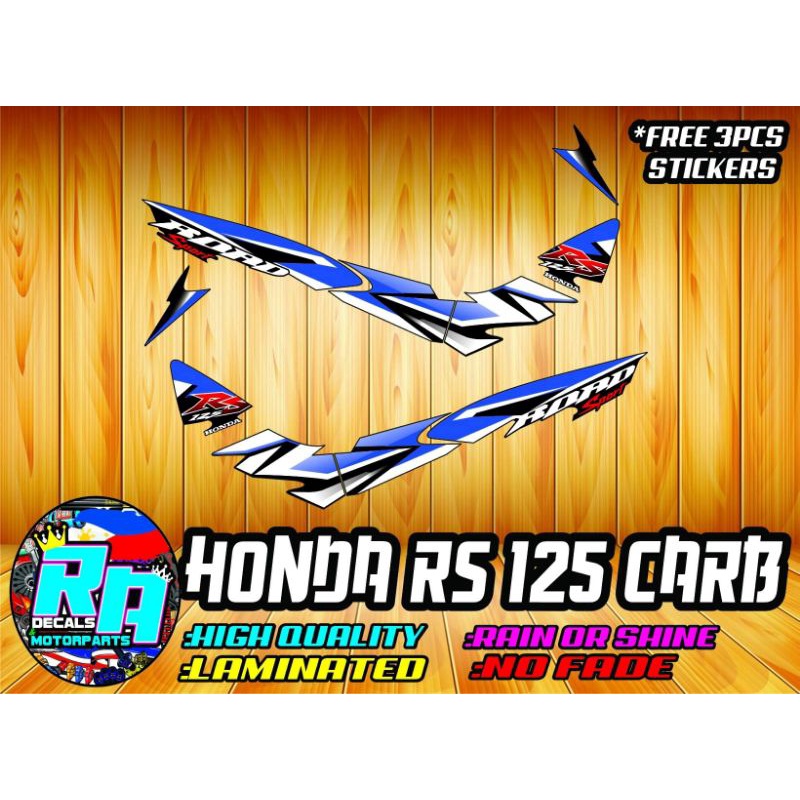 Honda Rs 125 Carb Decals | Shopee Philippines