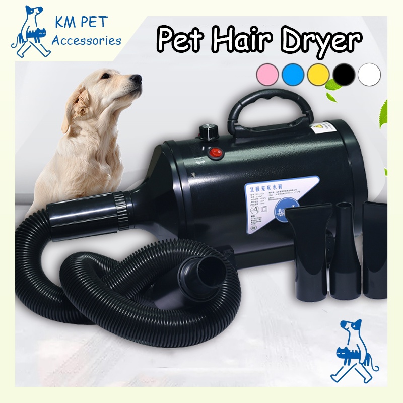【4 Freebies】2800W Power Hair Dryer For Dogs Pet Dog Cat Grooming Blower ...
