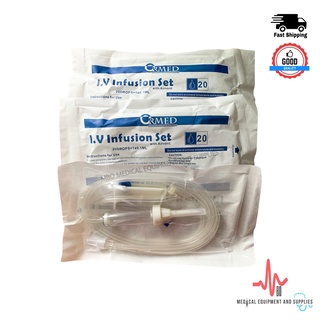 Ormed IV Infusion Set with Airvent (Microset/Macroset) -1pc, 3pcs ...