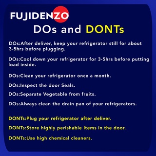 Fujidenzo 12 cu. ft. HD Inverter Bottom Mount No Frost Refrigerator IBM ...