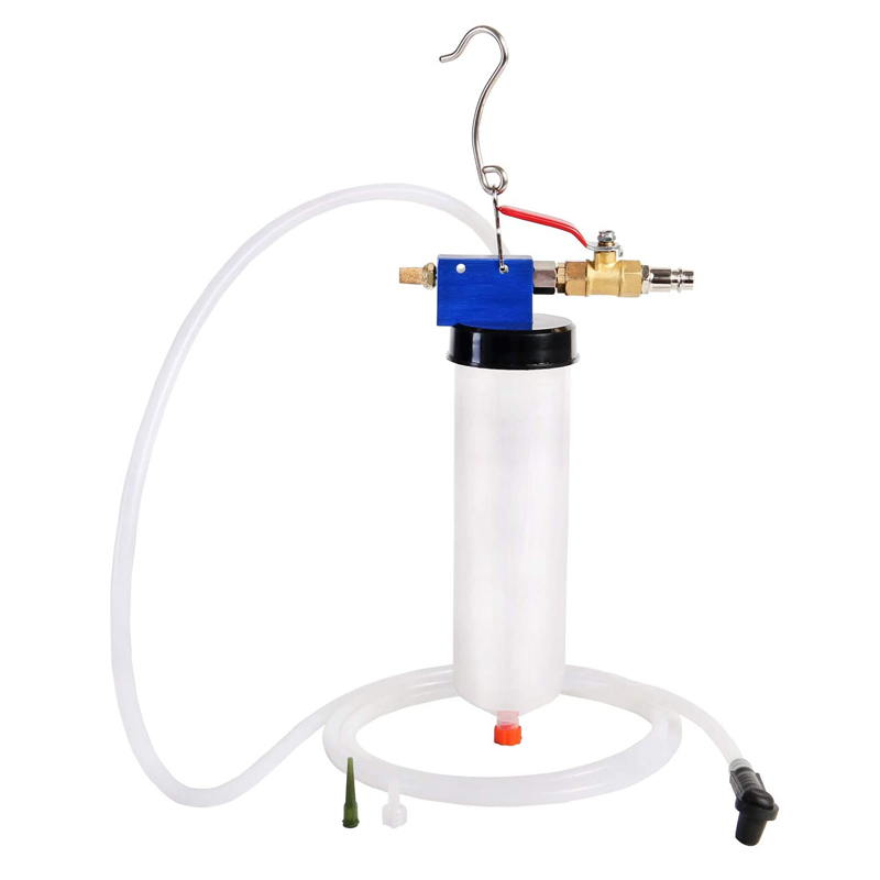 Brake Clutch Fluid Pneumatic Vacuum Bleeder Bleeding Tool Kit to Change ...