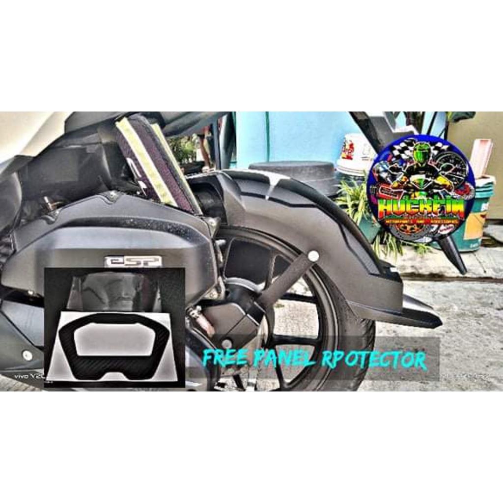 Honda Click Full Tire Hugger with FREE Panel Protector | Shopee Philippines