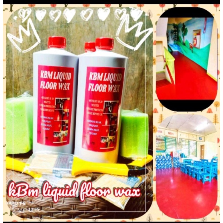 KBM LIQUID FLOORWAX 1liter | Shopee Philippines