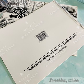 Sketch pad VANDA BIG 9x12"W/spiral 20sheets | Shopee Philippines