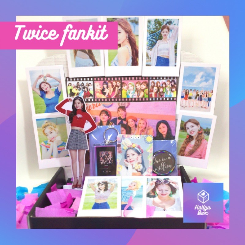 Twice Hallyu Box Kpop fan kit merch gift set | BeeCost