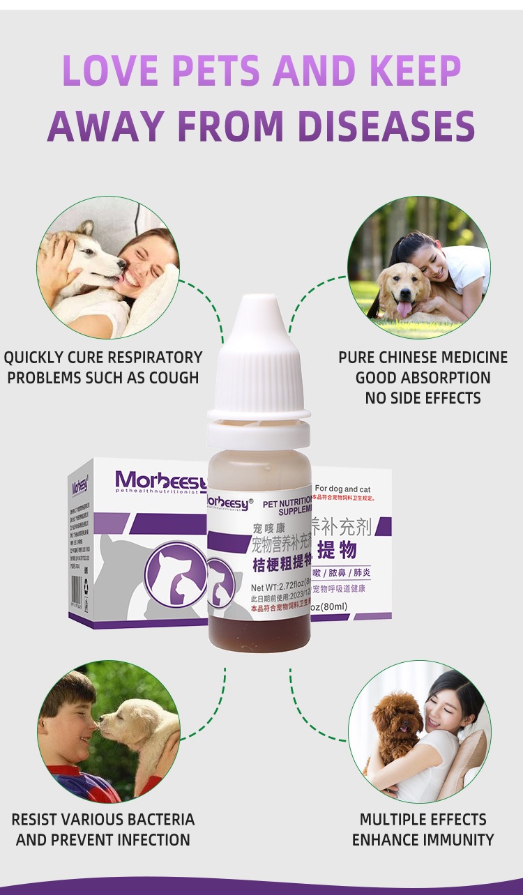 Pet Medicine Anti FLU Colds Cough Treatment Beler Sallow Paint Kitten ...