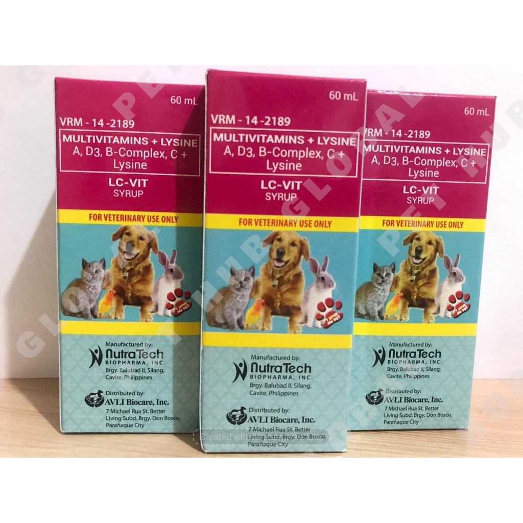 LC VIT FOR DOGS (60mL) | Shopee Philippines