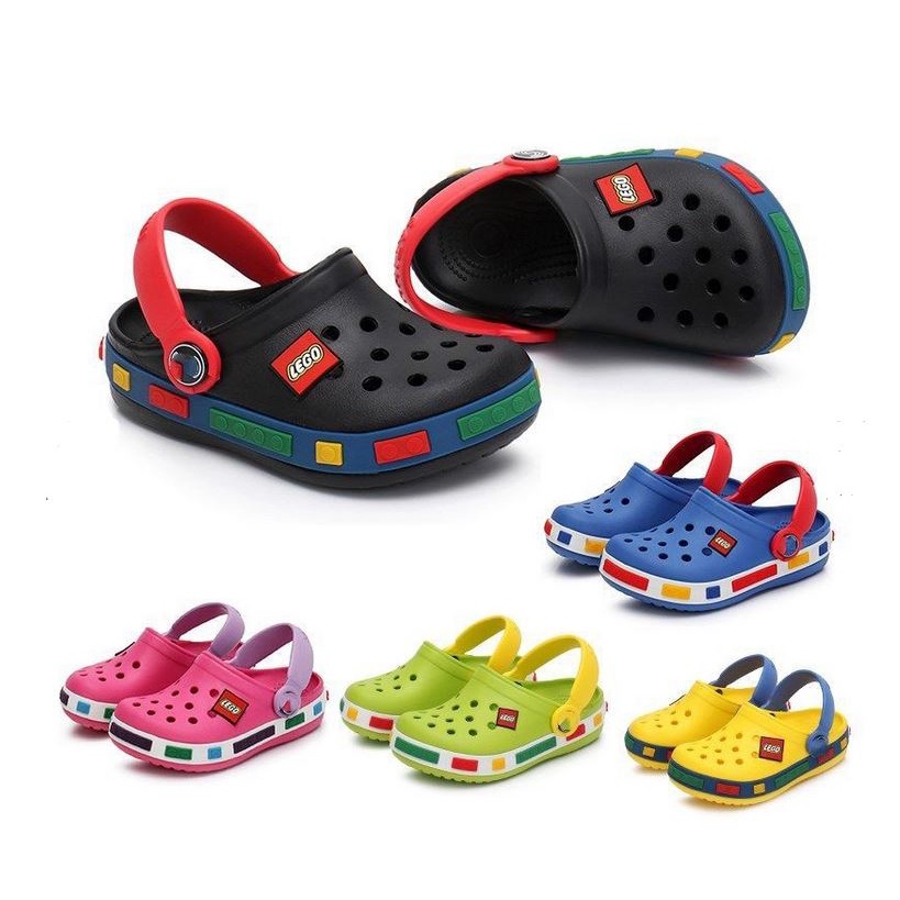 CROCS LEGO FOR KIDS FREE ECOBAG | Shopee Philippines