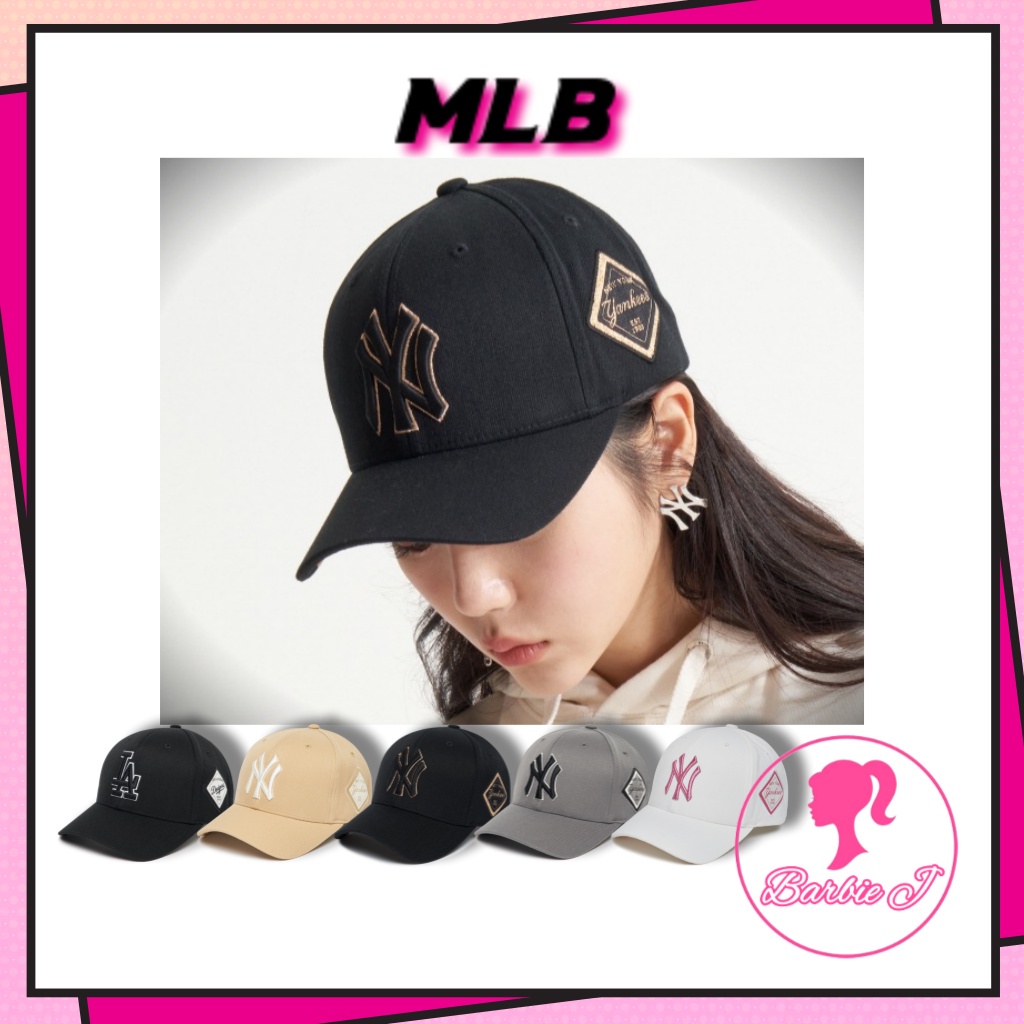 MLB Diamond Structure Ball Cap 3ACP8501N | Shopee Philippines