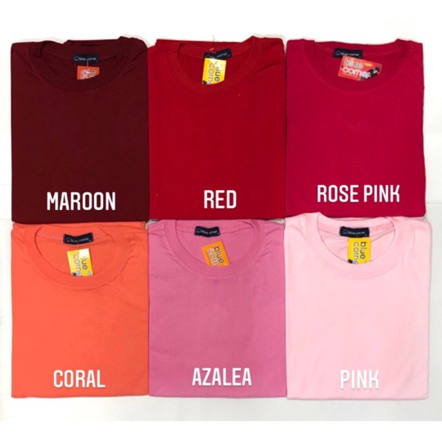 Original Blue Corner Round Neck T-Shirt (Unisex) | Shopee Philippines