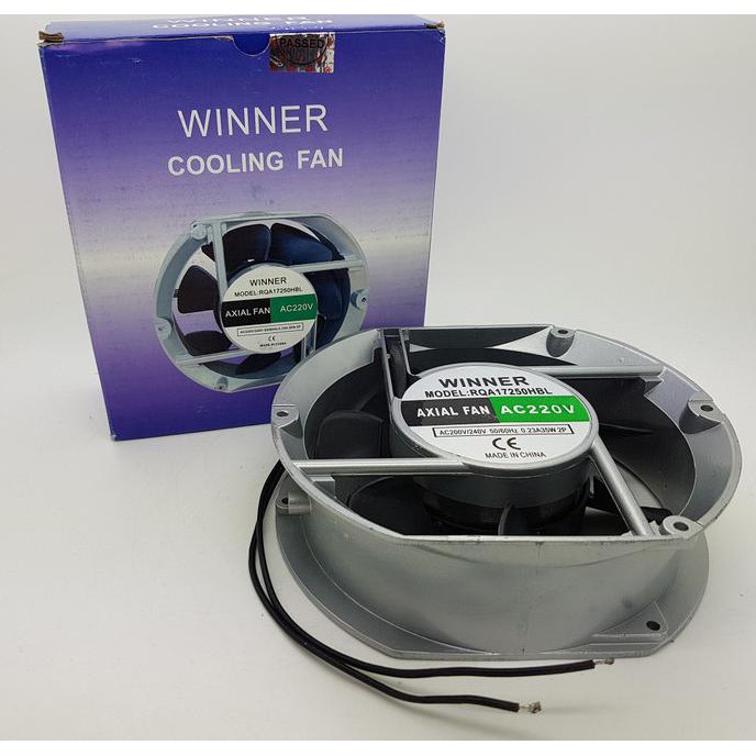 Oval AC 220V 15X17 cm Winner panel Fan with Ball Bearing | Shopee ...