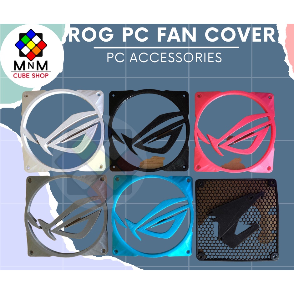 3D Printed ROG PC Fan Cover / 3D Print Crafted Computer Accessories ...